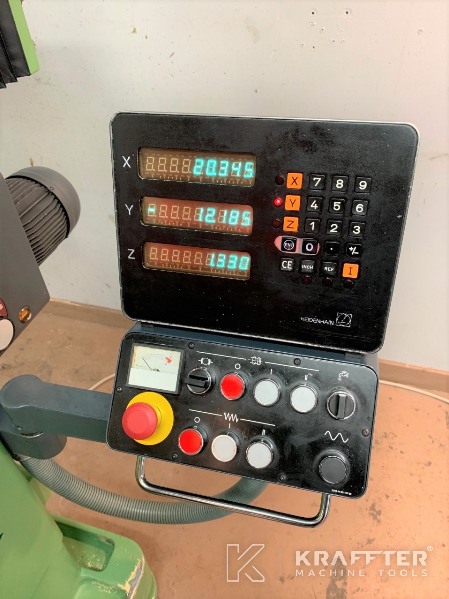 Deckel FP4M Used Manual milling machine for sale (963)