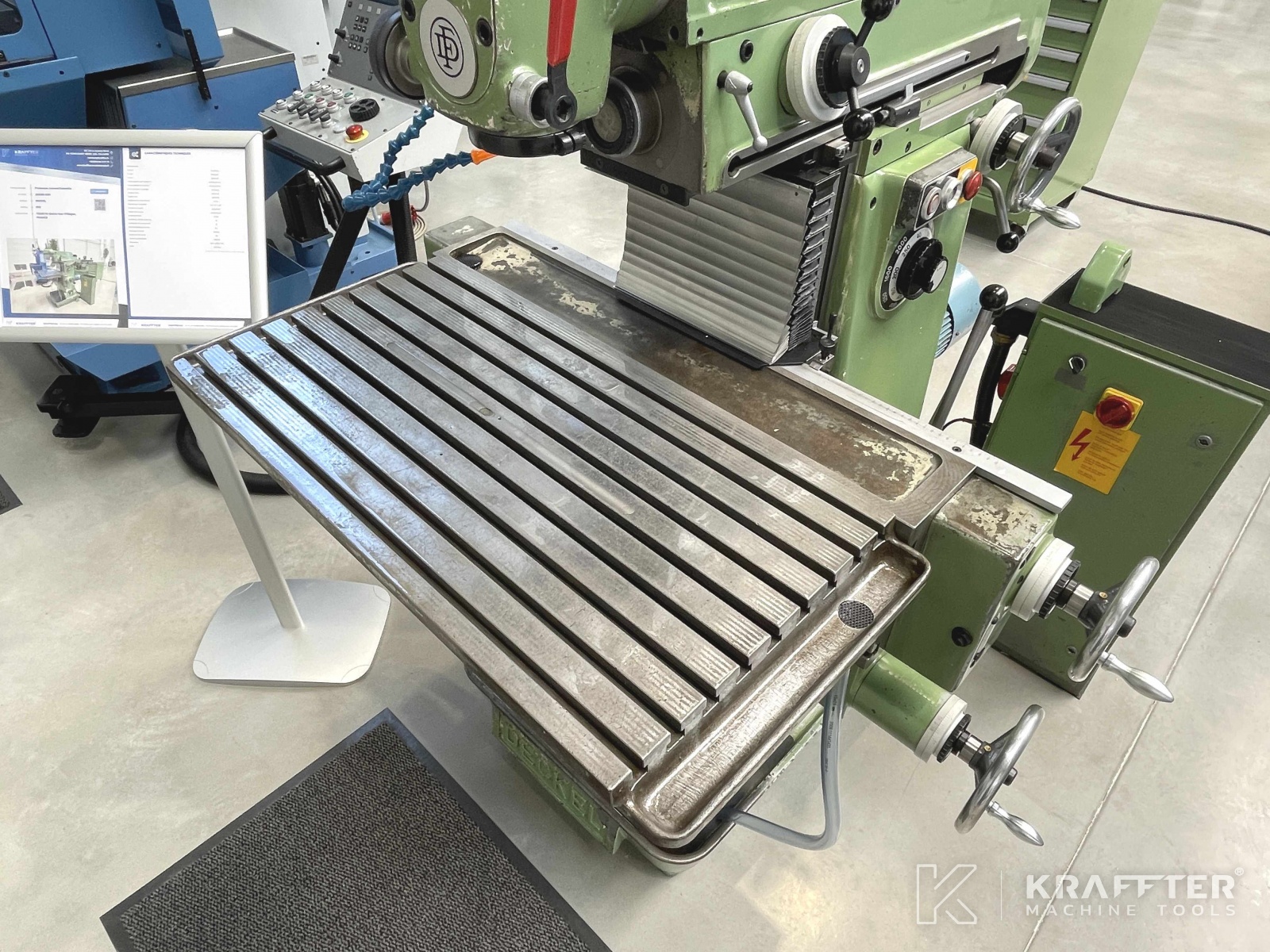 Used Deckel Fp3 Manual Milling Machine for sale 20690-001